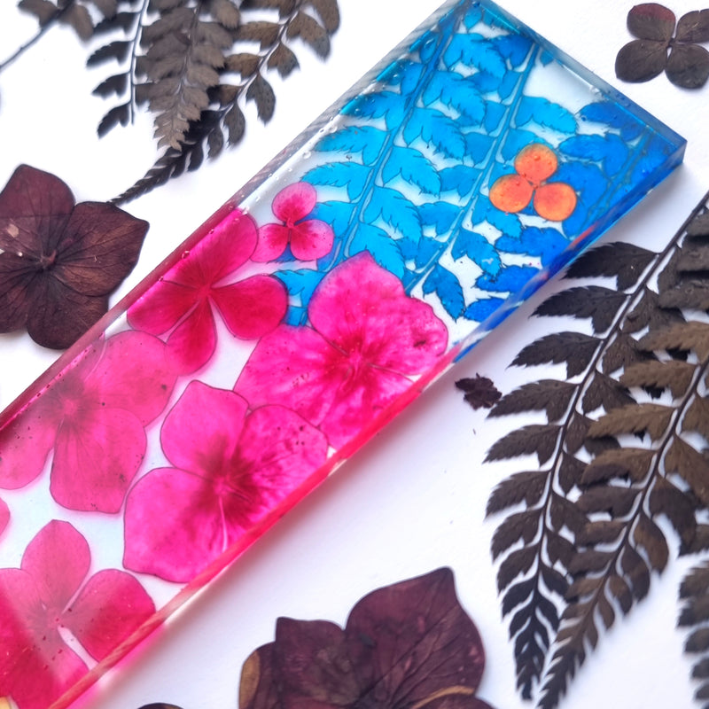 Contemporary Jewellery Floral Recycled Perspex by Sue Gregor